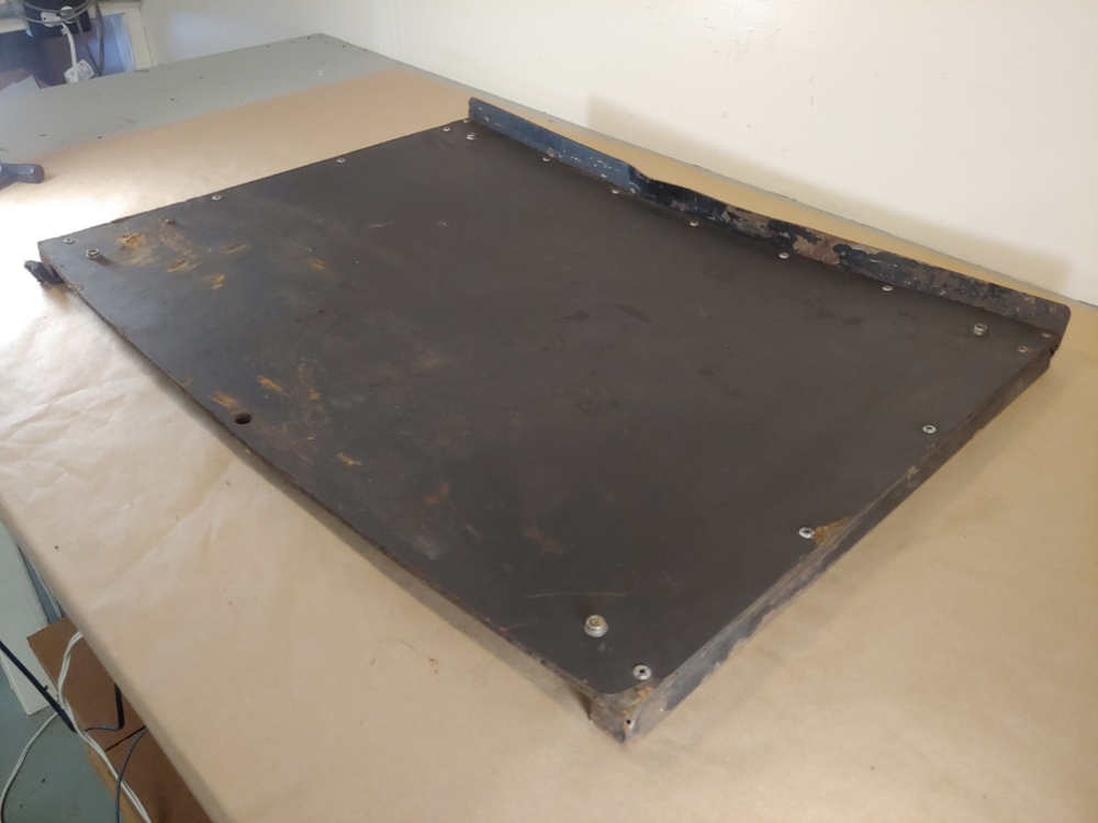 Triumph TR6 Original Spare Tire Cover Panel OEM - For Sale, Seattle WA