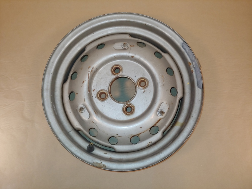 Triumph TR3 TR4 TR6 Original 15 inch Steel Wheel Sankey 15x4 456866 OEM ...