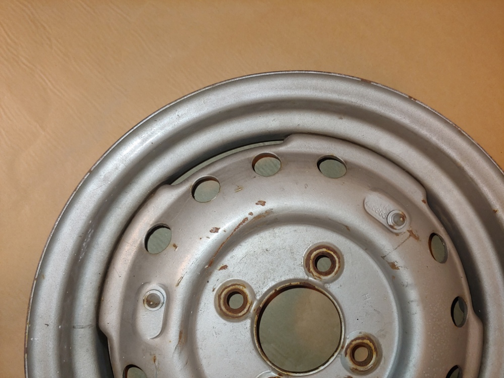 Triumph TR3 TR4 TR6 Original 15 inch Steel Wheel Sankey 15x4 456866 OEM ...