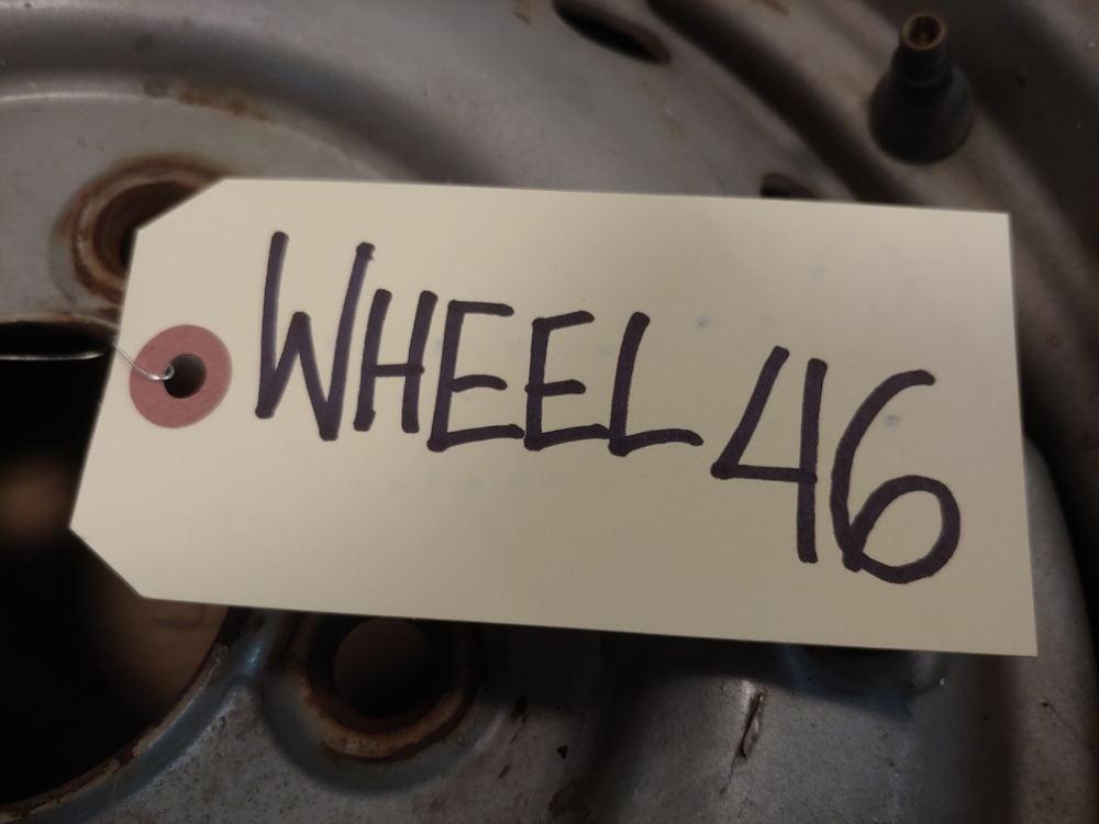 Triumph TR3 TR4 TR6 Original 15 inch Steel Wheel Sankey 15x4 456866 OEM ...