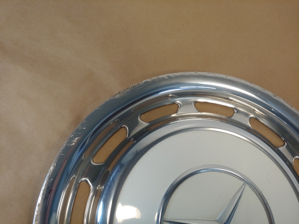 Mercedes Benz Vintage Hubcap Wheel Cover with White Center 15 Inch OEM ...