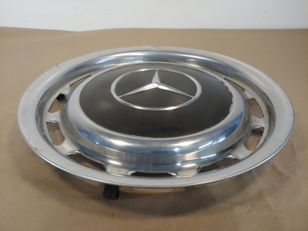 Mercedes Benz Original Vintage Hubcap 15 inch Wheel Cover with Black ...