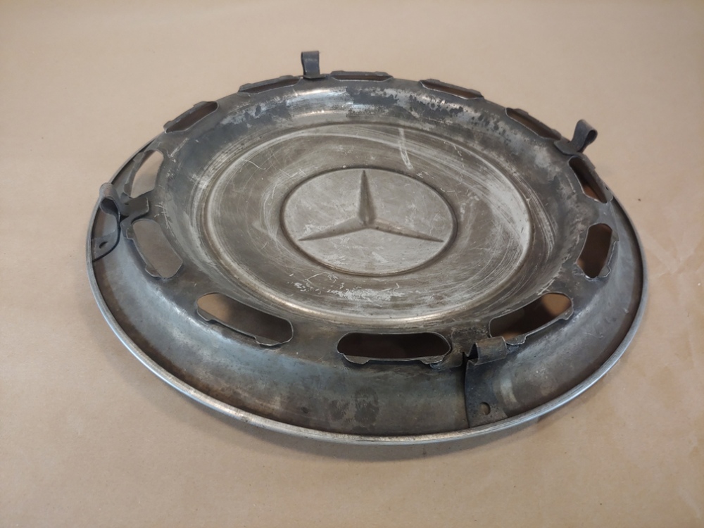 Mercedes Benz Original Vintage Wheel Cover Hubcap 15 inch with Black ...