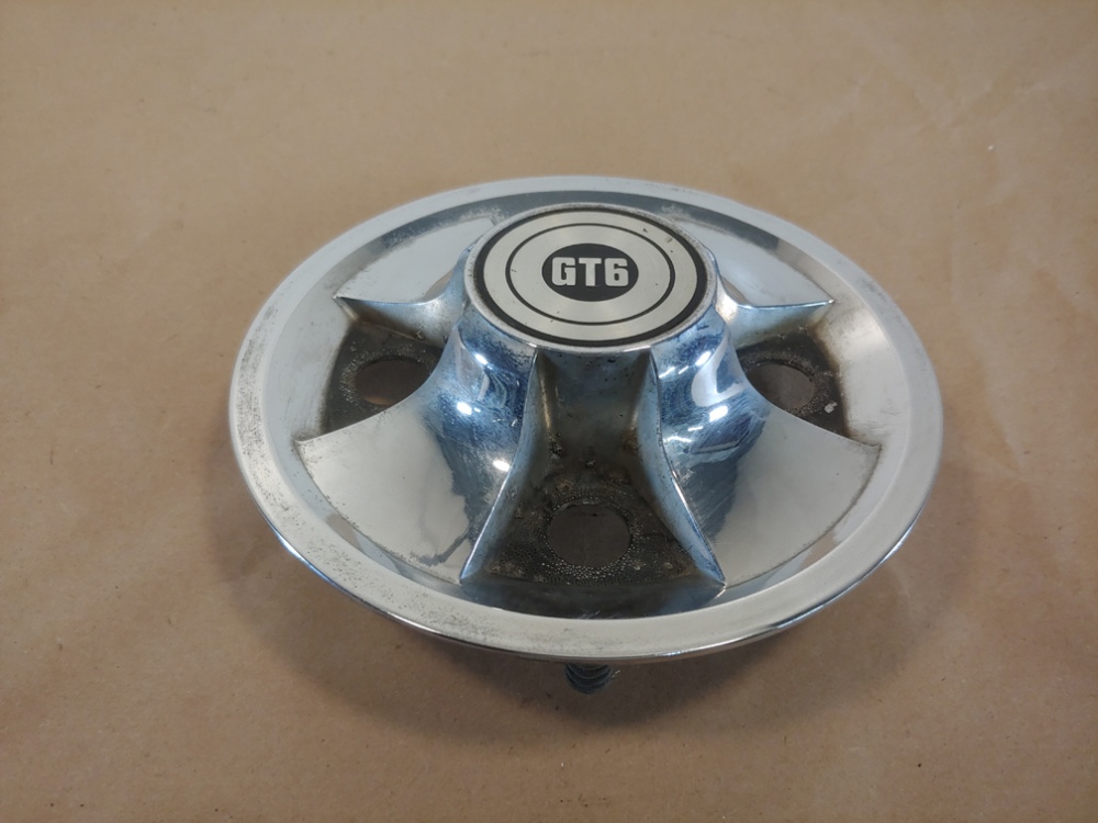 Triumph GT6 Original Chrome Center Hub Cab 88715906 OEM - For Sale ...