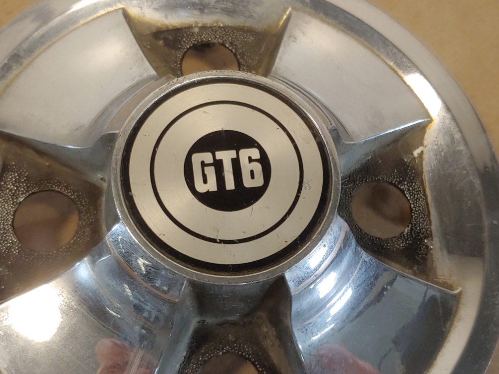 Triumph GT6 Original Center Hub Cab Chrome 88715906 OEM - For Sale ...
