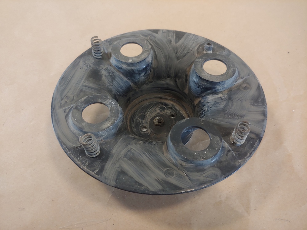 Triumph TR6 Center Hub Cab Silver OEM - For Sale, Seattle WA