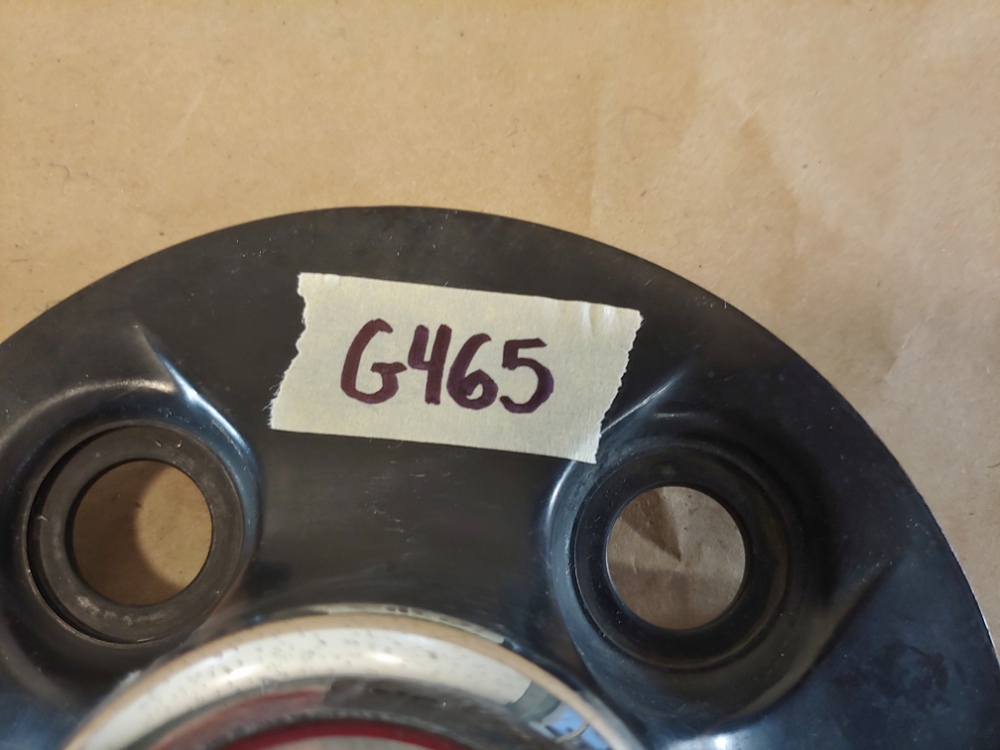 Triumph TR6 Original Center Hub Cab Black and Red OEM - For Sale ...