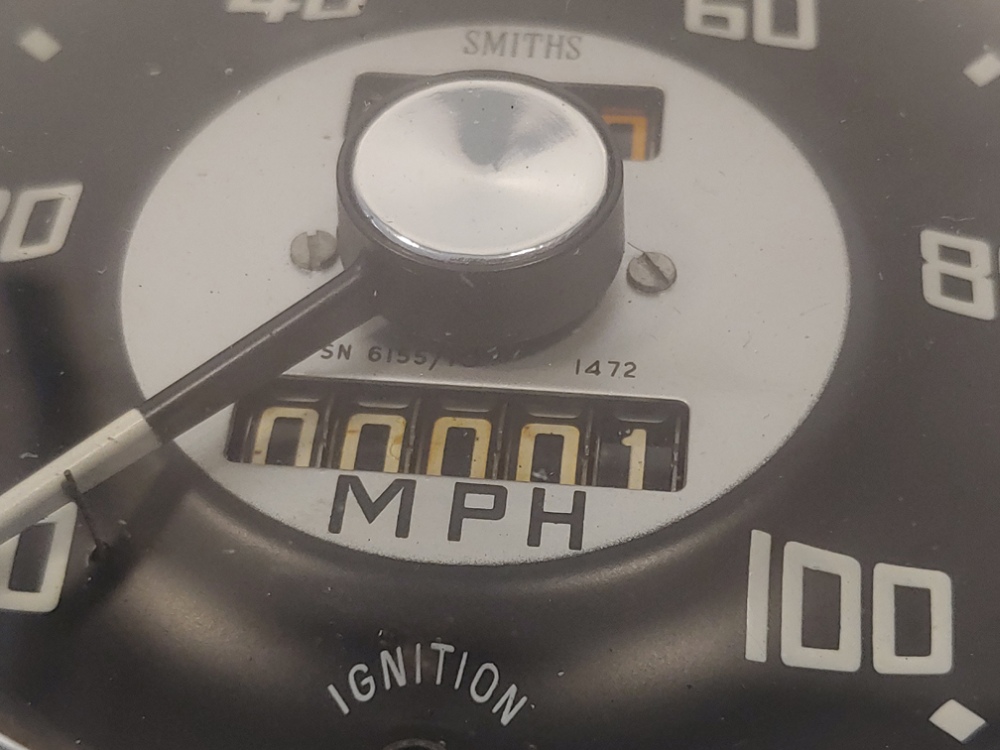 Austin Healey Sprite MK I Speedometer Gauge Smiths SN6155/10 OEM - For ...