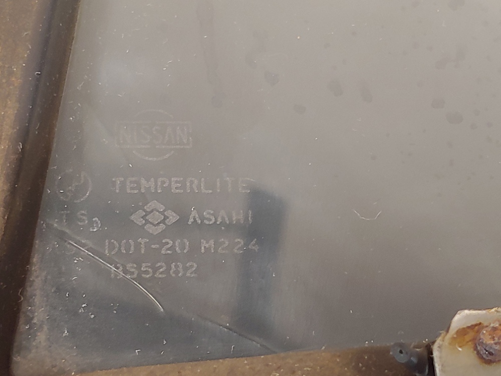 Datsun 240z 260z 280z Rear Right RH Quarter Glass Window Assembly OEM ...