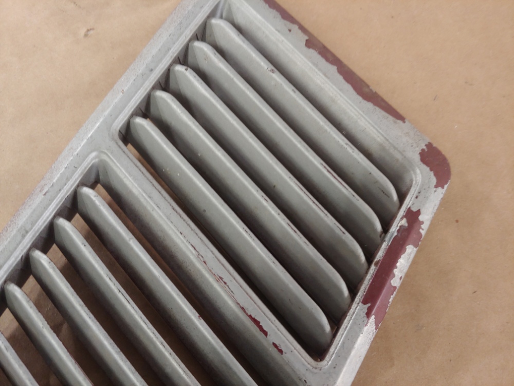 Datsun 280z Bonnet Hood Vent Louver Right RH Gray OEM - For Sale ...