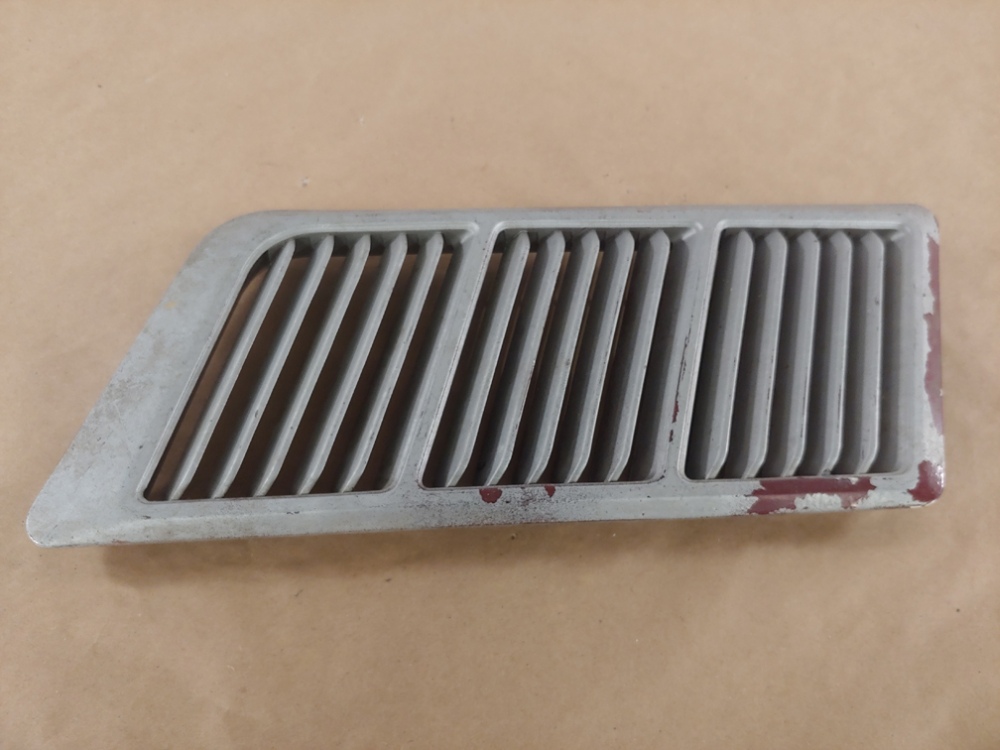 Datsun 280z Bonnet Hood Vent Louver Right RH Gray OEM - For Sale ...