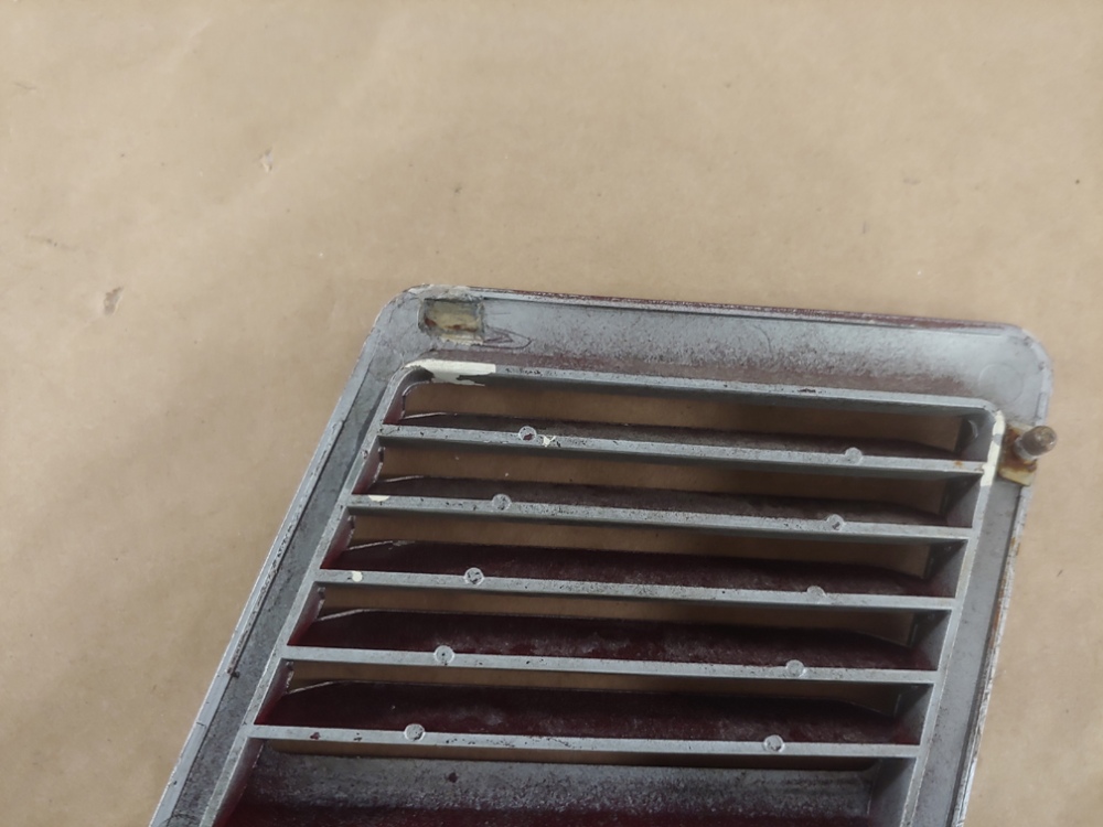 Datsun 280z Bonnet Hood Vent Louver Right RH Gray OEM - For Sale ...