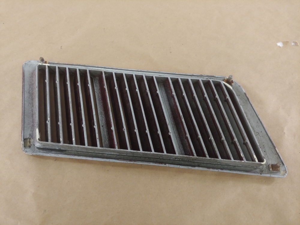 Datsun 280z Bonnet Hood Vent Louver Right RH Gray OEM - For Sale ...