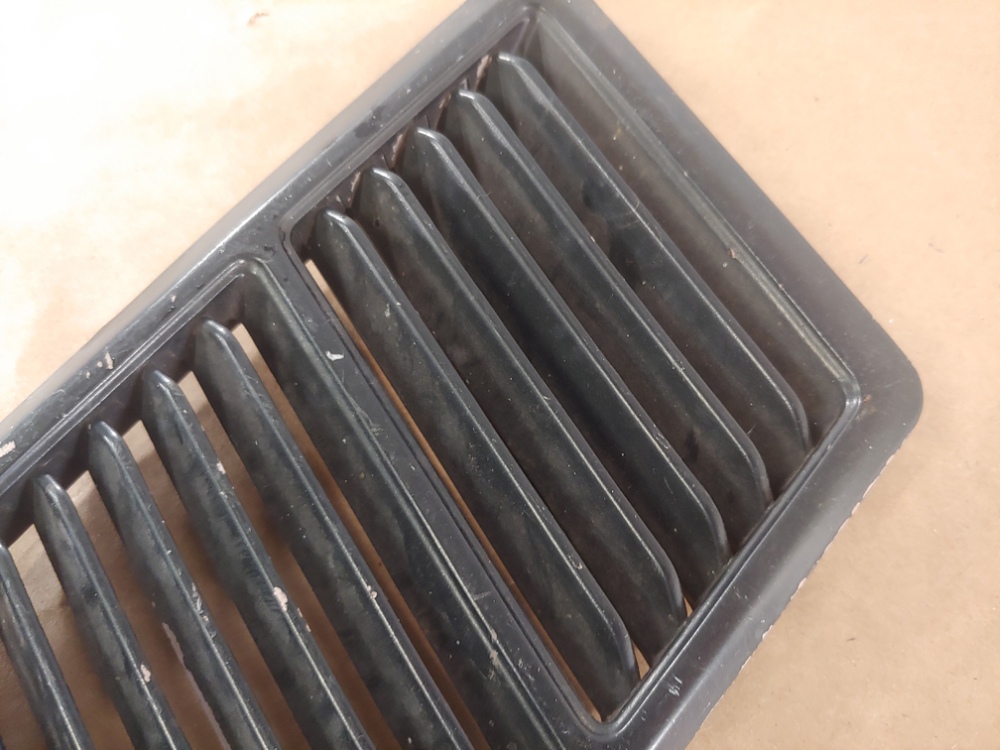 Datsun 280z Bonnet Hood Vent Louver Right RH Black OEM - For Sale ...