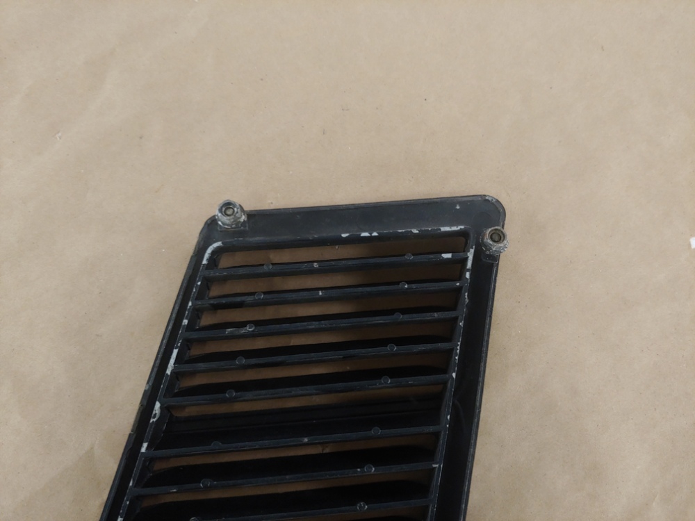 Datsun 280z Bonnet Hood Vent Louver Right RH Black OEM - For Sale ...