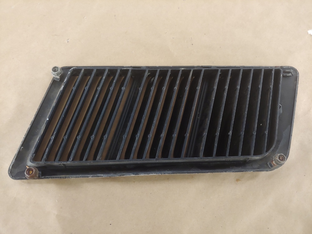 Datsun 280z Hood Vent Louver Left LH Black OEM - For Sale, Seattle WA
