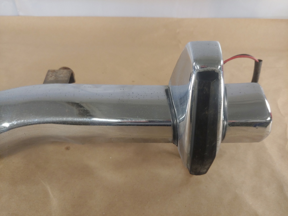 MG Midget Original LH Left Rear Chrome Bumper Assembly with Overrider ...