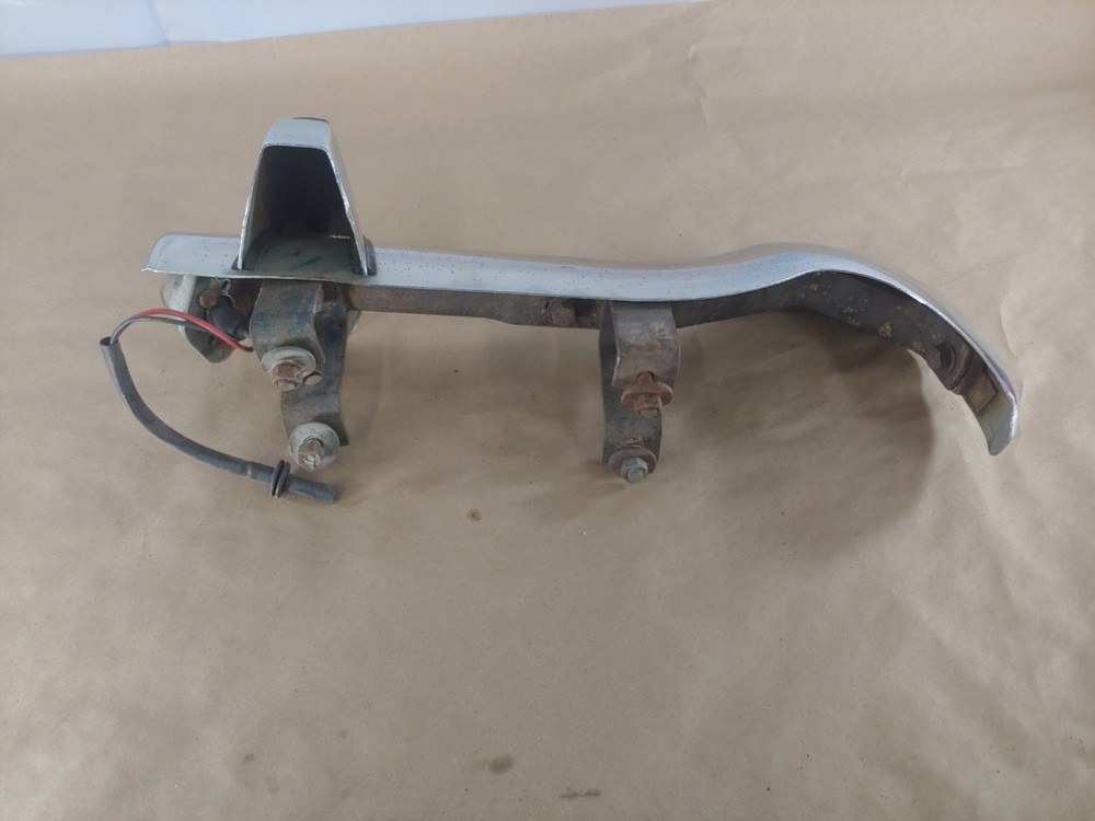 MG Midget Original LH Left Rear Chrome Bumper Assembly with Overrider ...