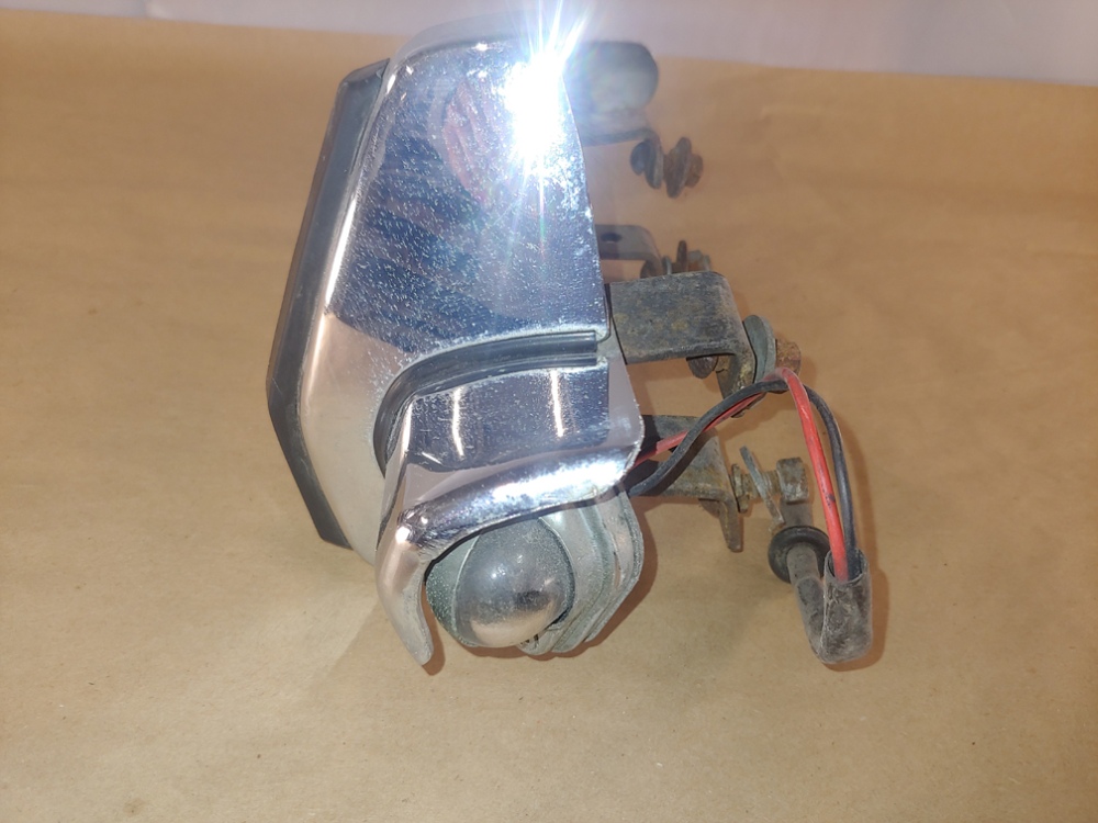 MG Midget Original LH Left Rear Chrome Bumper Assembly with Overrider ...