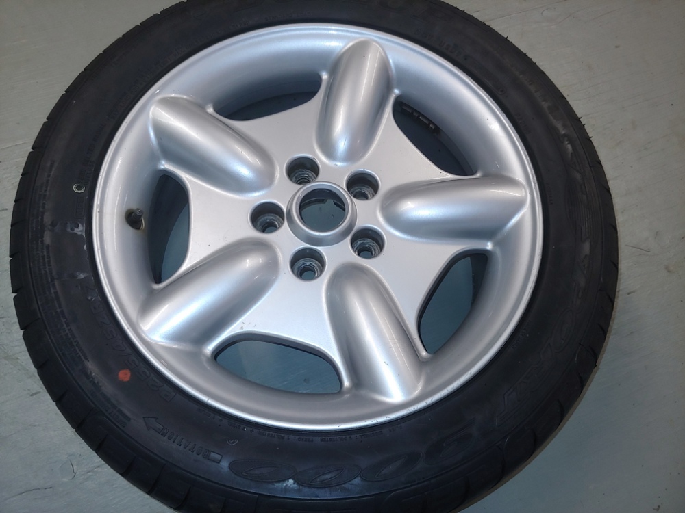 Jaguar XK8 17 inch 17x8 Alloy Wheel MJA6116 with Dunlop Tire 255/45Z ...