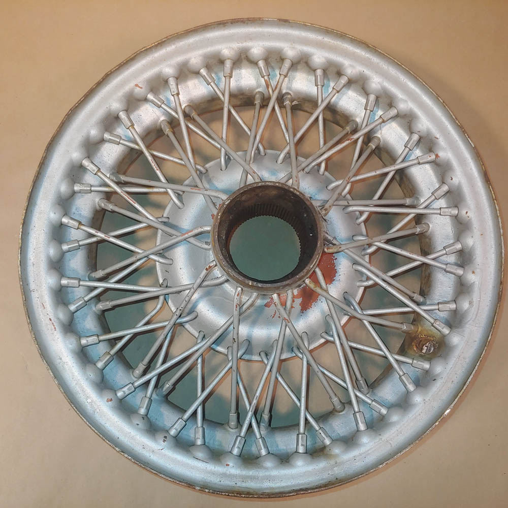Austin Healey Sprite MG Midget Original Wire Wheel 60 Spoke 4x13 Dunlop ...