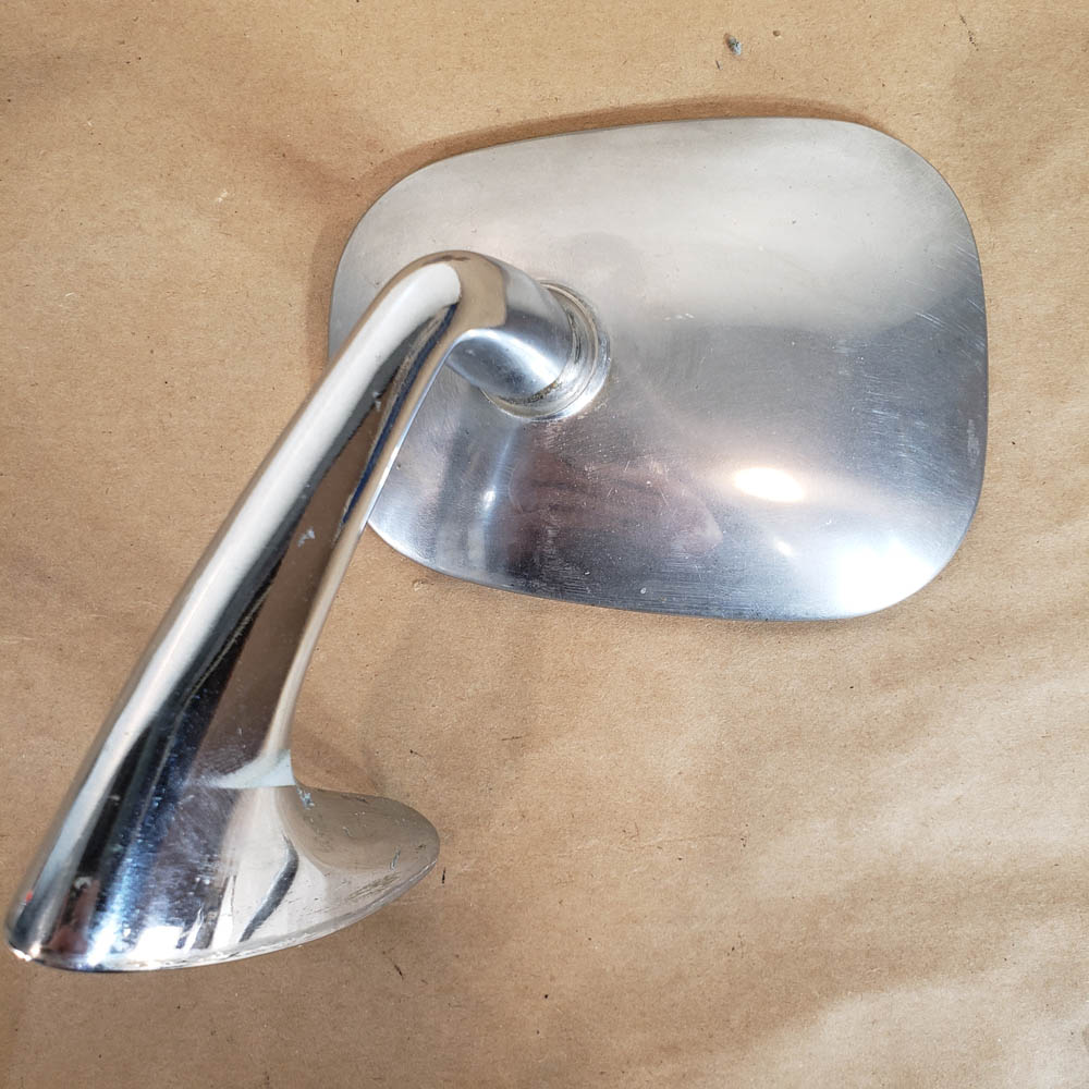 1973 Datsun 240Z Original Chrome Door Mirror with Gasket and Bracket ...