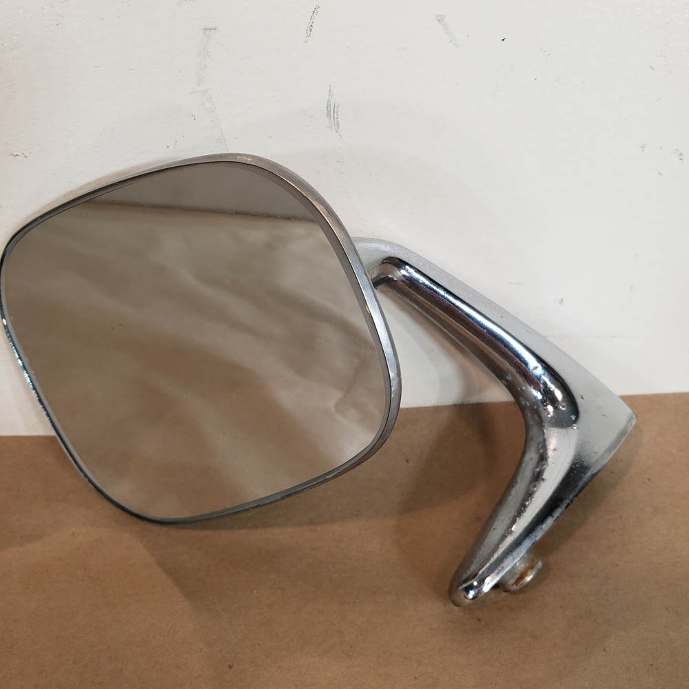 1973 Datsun 240Z Original Chrome Door Mirror with Gasket and Bracket ...