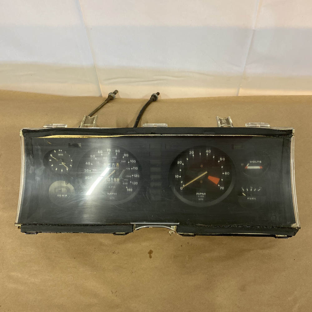 Original Triumph TR7 Front Dash Gauge Cluster Assembly with Smiths ...