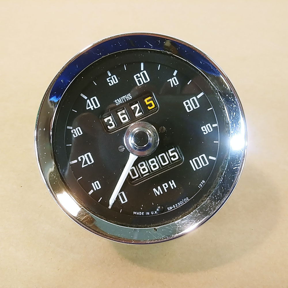 MG Midget 1972-74 Original Speedometer Gauge 100MPH Smiths SN5230/02 ...