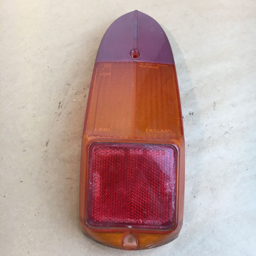 OEM 1970-1980 MG MGB LUCAS Tail Light LENS ONLY L840 54580421 Original Part - For Sale, Seattle WA
