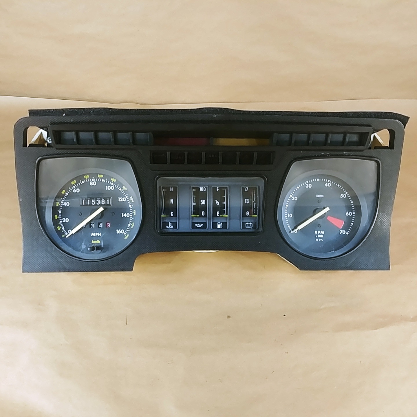 Jaguar XJS 1983-87 Original Instrument Cluster Gauge Assembly OEM - For ...