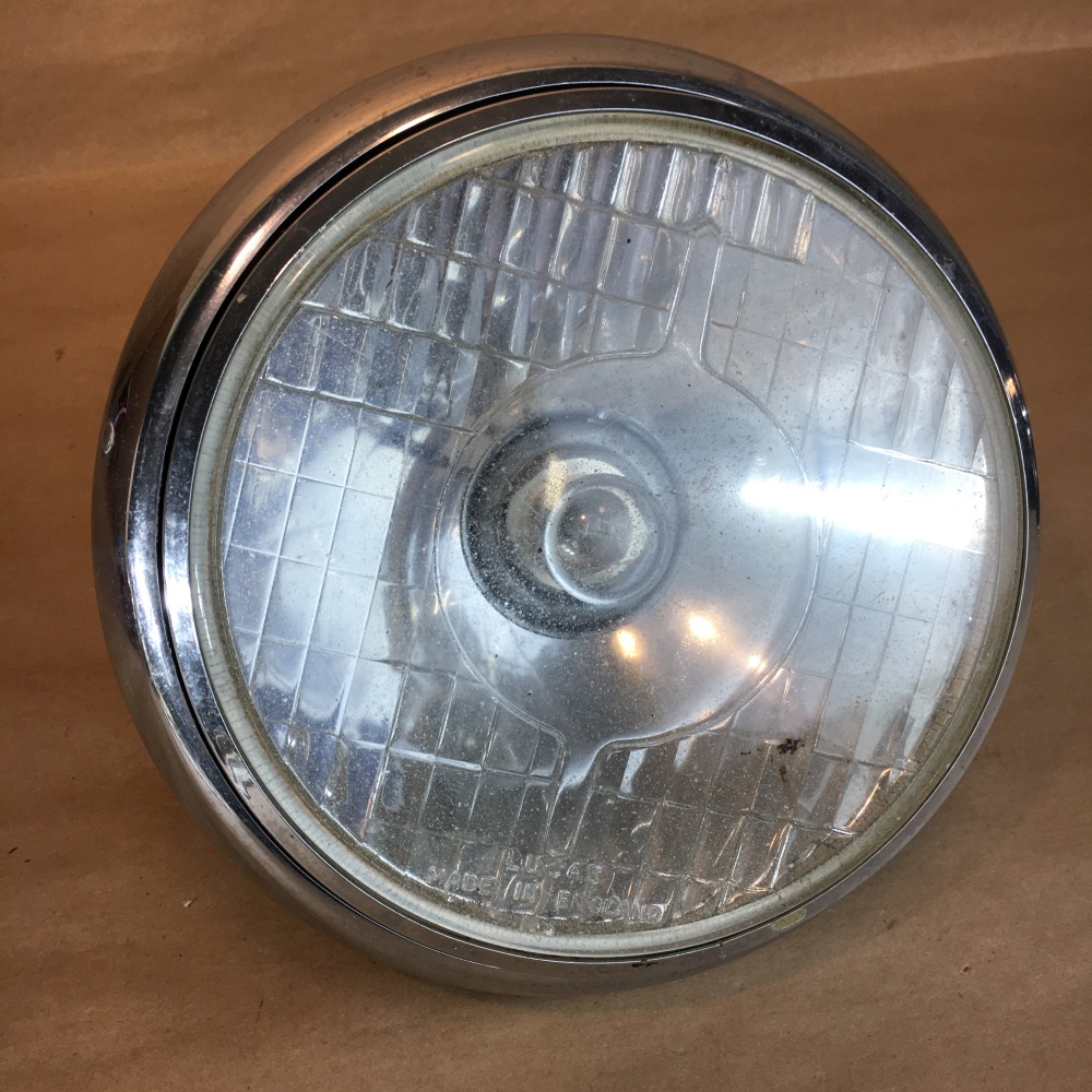 OEM MG MGB Lucas 7 Inch Sealed Beam Front Headlamp High/Lo Light Bulb ...