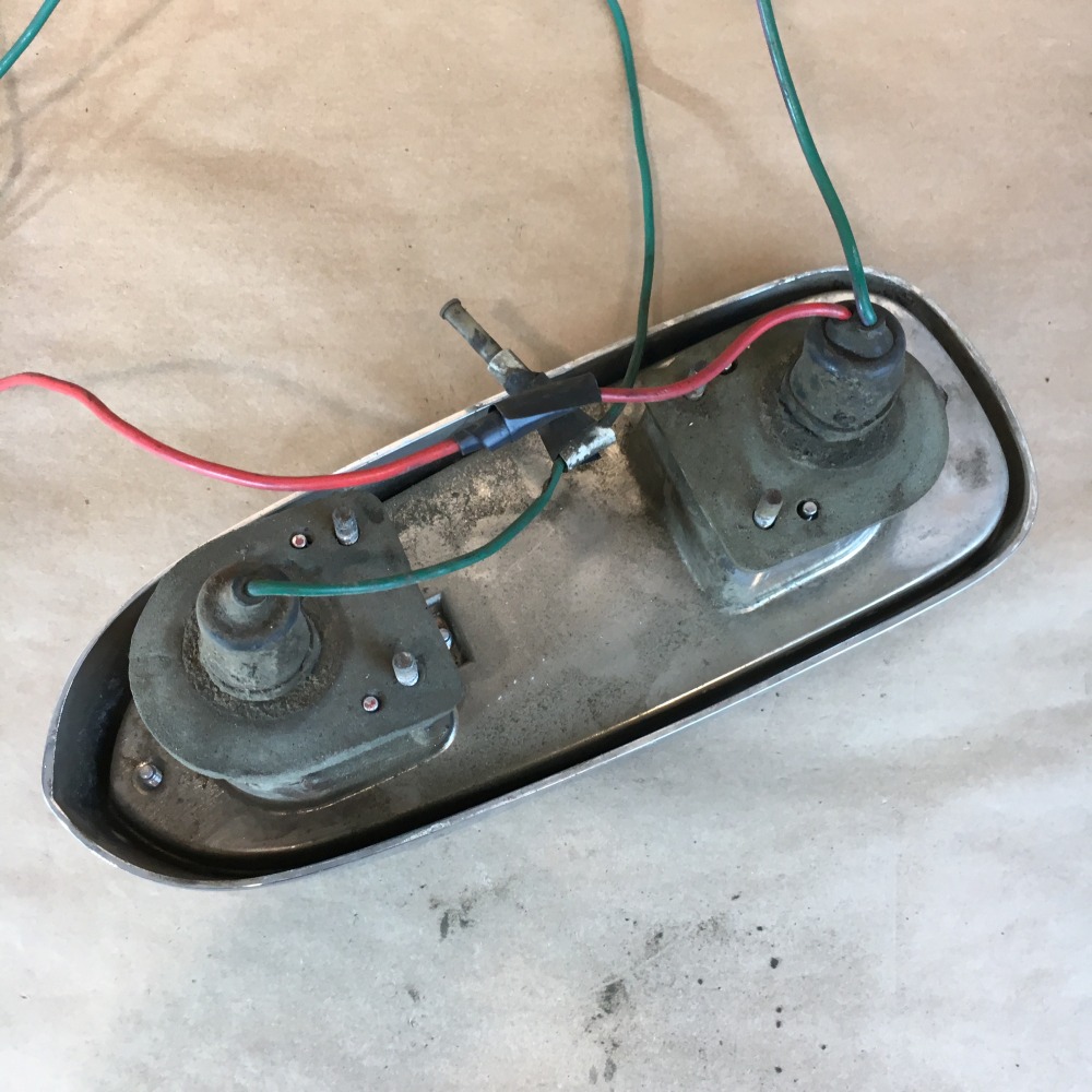 OEM TRIUMPH TR4 TR4A TR250 Tail Chrome Tail Light BS2515 Original Part ...