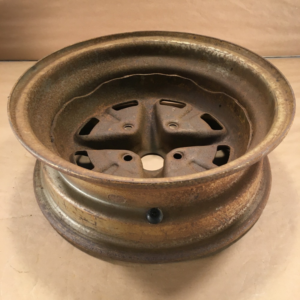 Original MG MIDGET Stock Steel Wheel Rostyle 13x4.5 Wheel OEM - For ...