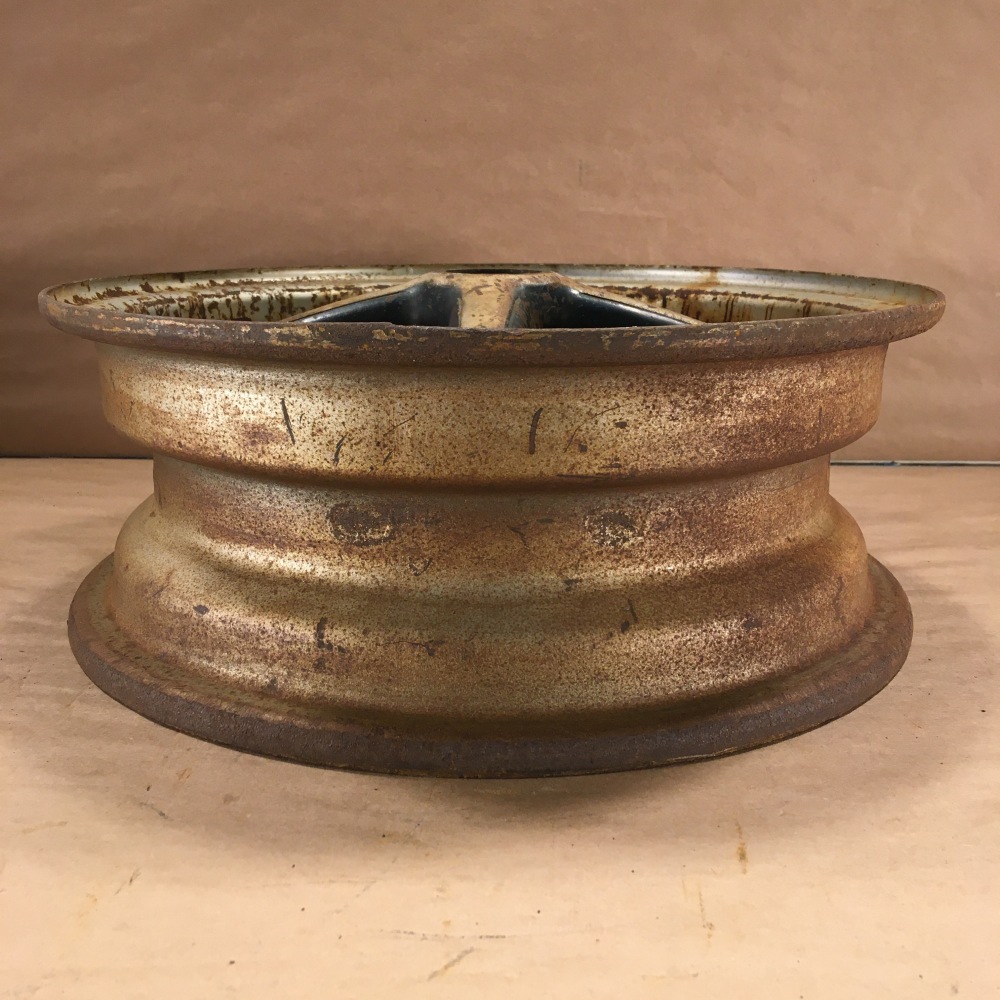 Original MG MIDGET Stock Steel Wheel Rostyle 13x4.5 Wheel OEM - For ...