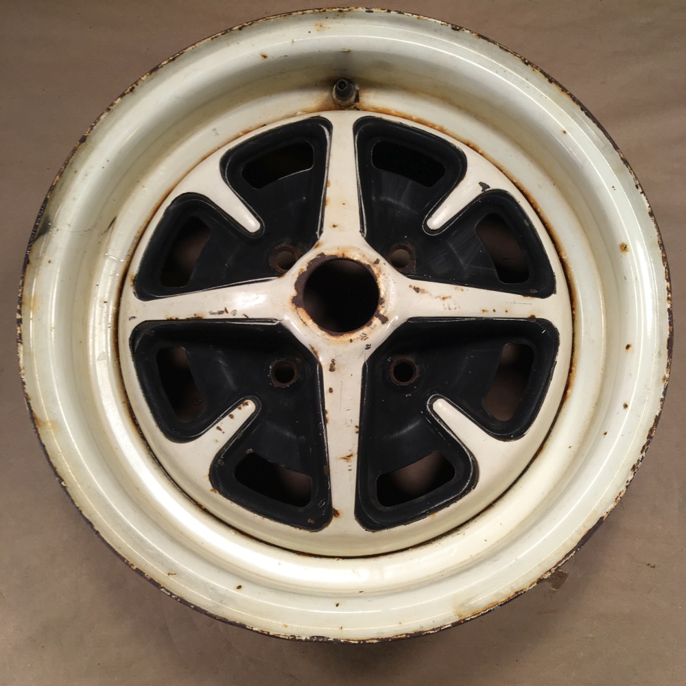 Original MG MIDGET Rostyle 13x4.5 Wheel OEM - For Sale, Seattle WA