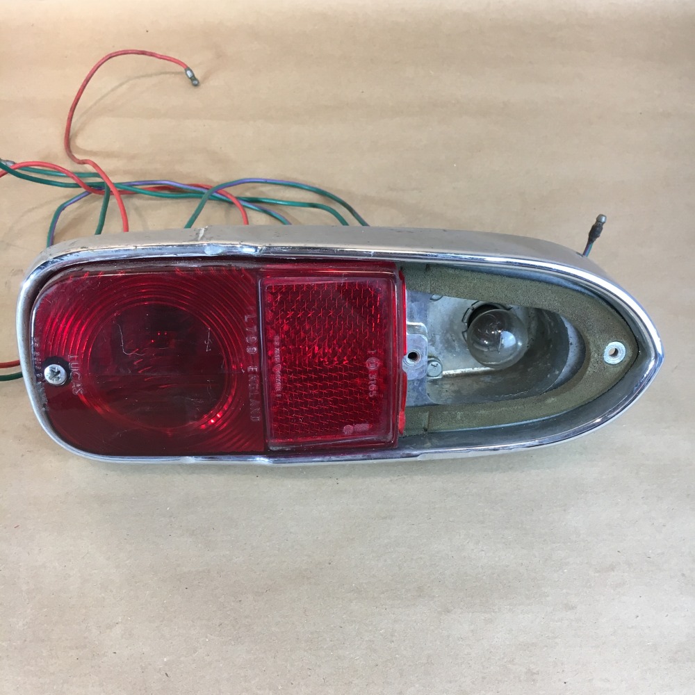 OEM TRIUMPH TR4 TR4A TR250 Tail Chrome Tail Light BS2515 Lucas L699 ...