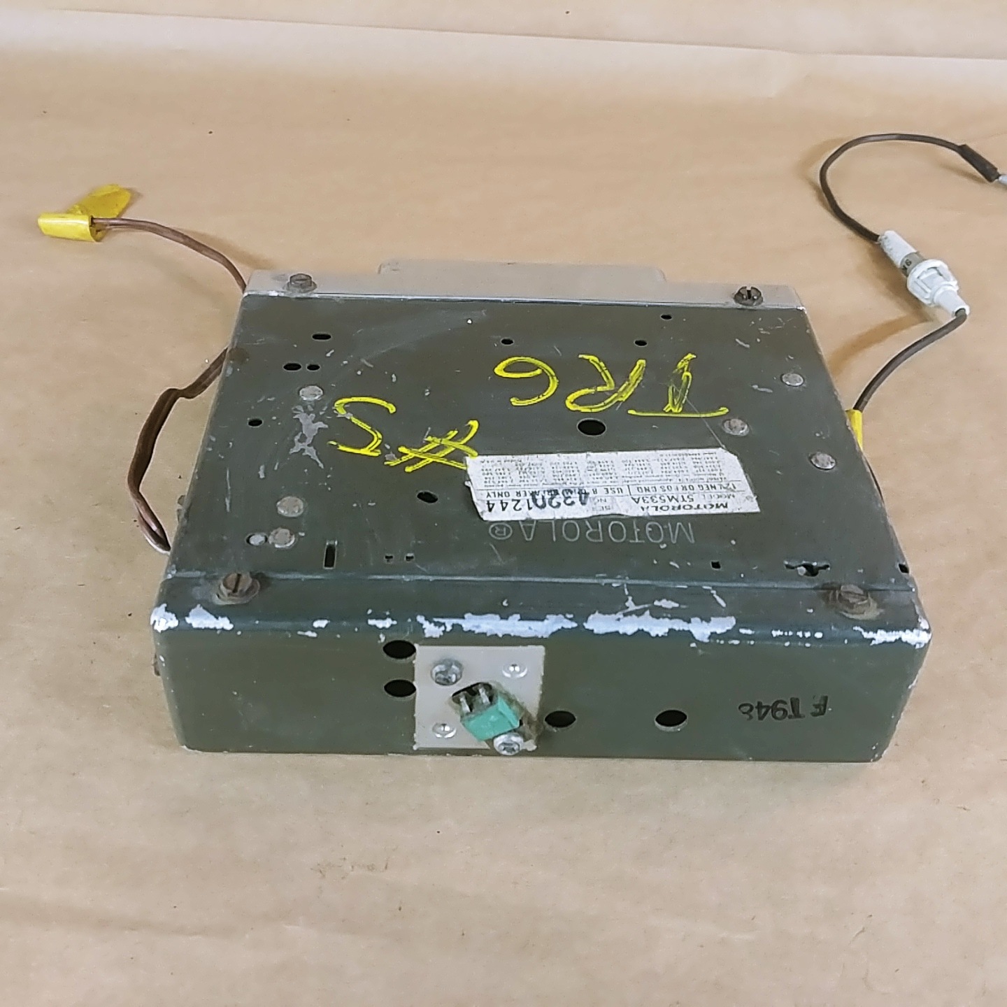 Triumph TR6 Car Stereo AM Radio Motorola 5TM533A Fits Triumph MG Jaguar ...