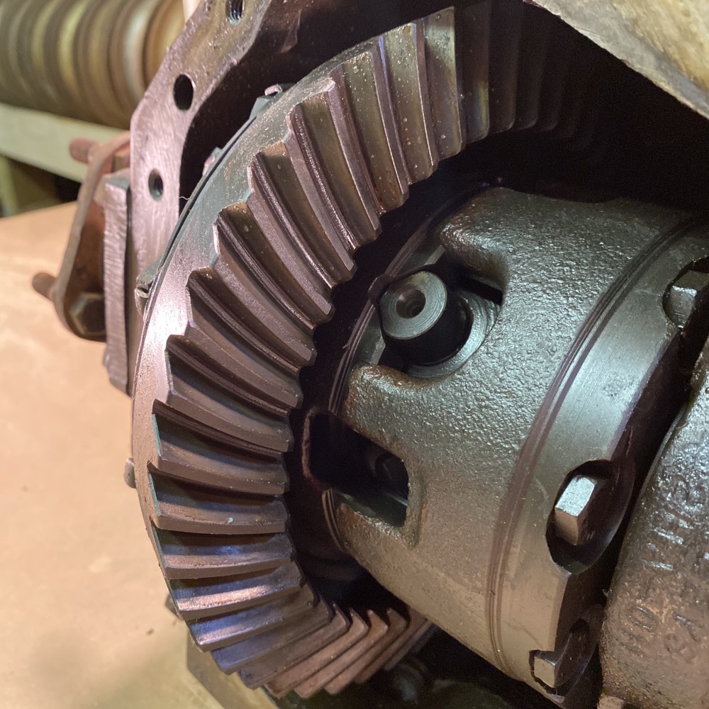 Original Jaguar XKE E-Type S1 Rear Differential Pumpkin 4HA 46x13 3.54 ...