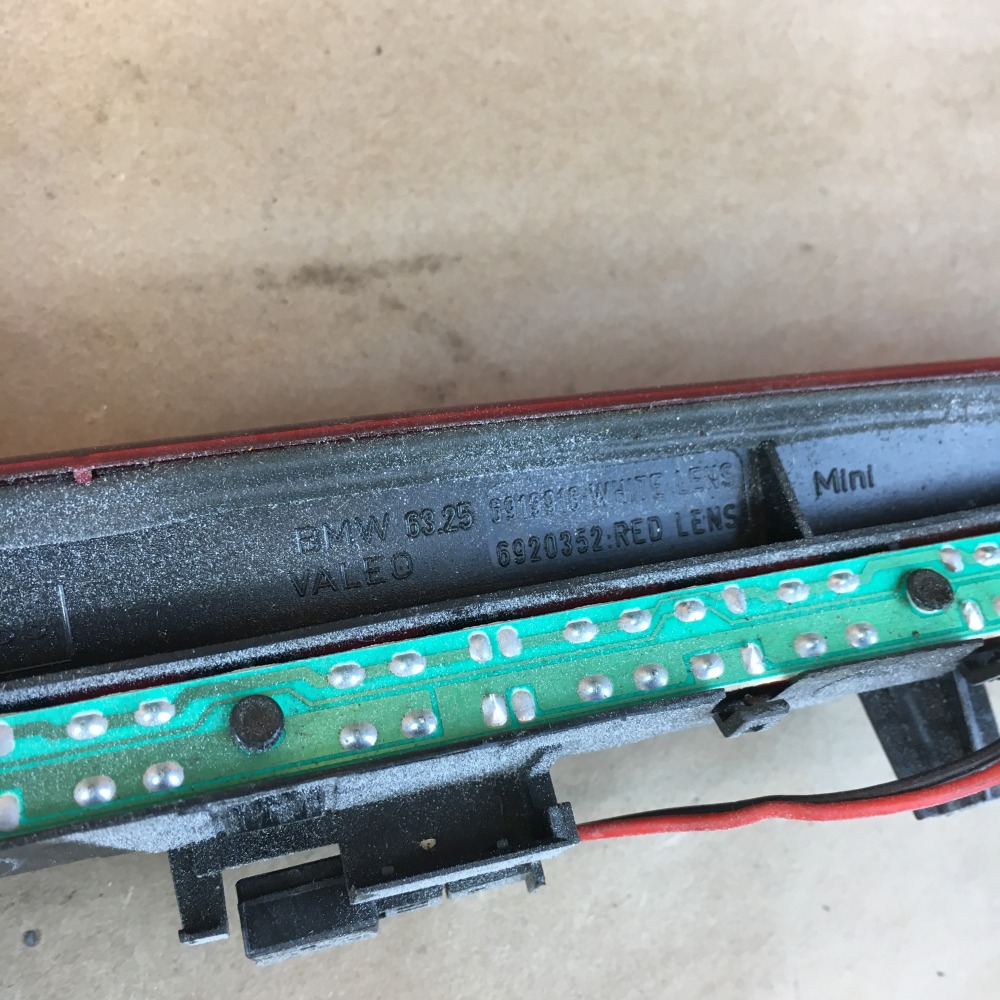 OEM BMW Third Brake Light Lamp Lens Full Assembly 63256917378 Original ...