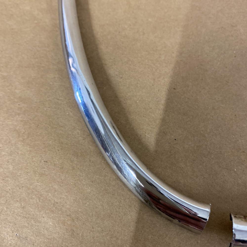 Original Jaguar XKE E-Type S2 2+2 Headlamp Headlight LH Chrome ...
