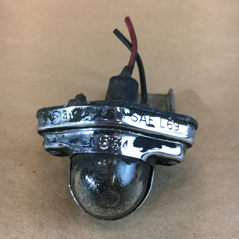 MG Midget MGB Austin Healey Sprite License Number Plate Light Lucas ...