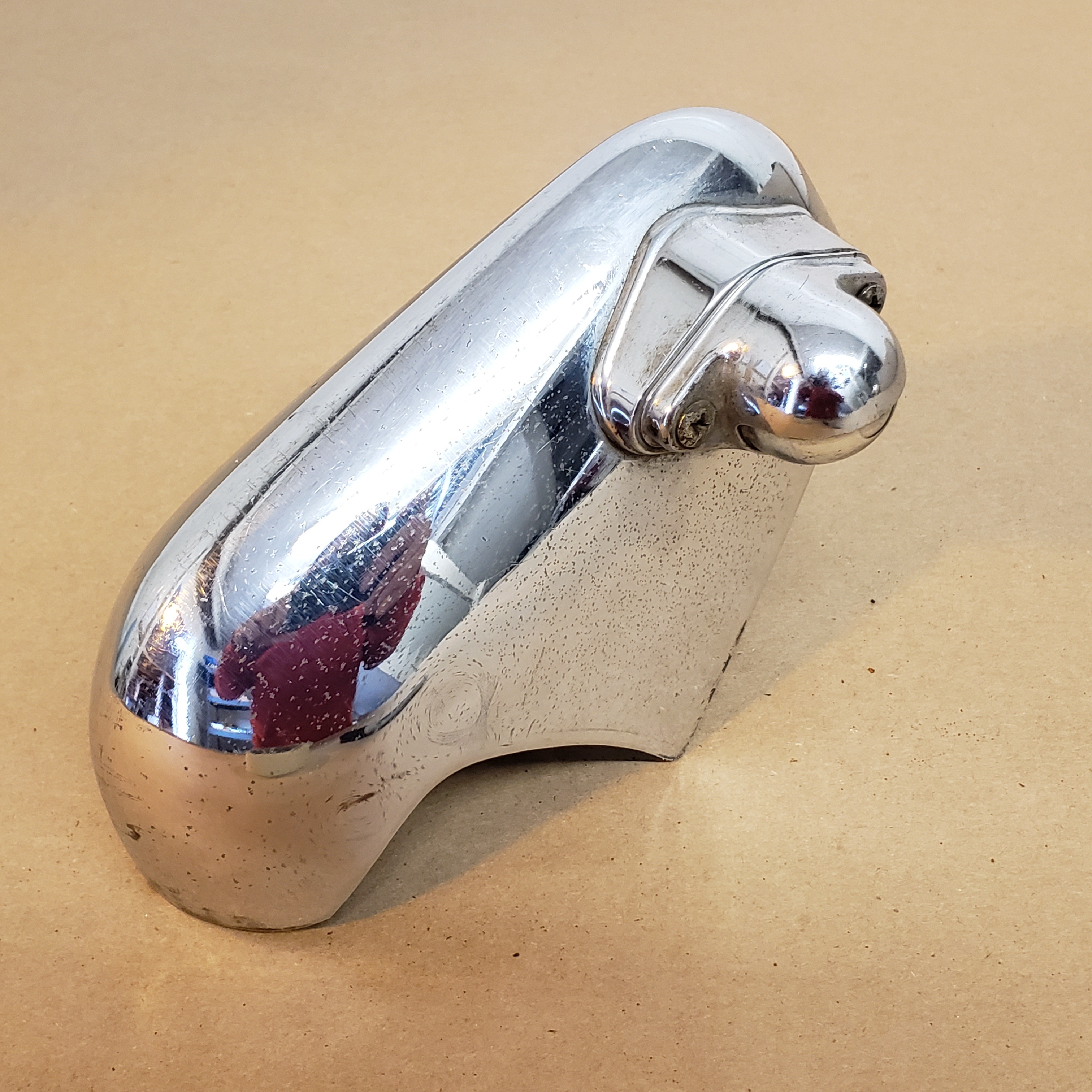 MG MGB 1962-1970 Original Left LH Rear Chrome Bumper Overrider OEM ...