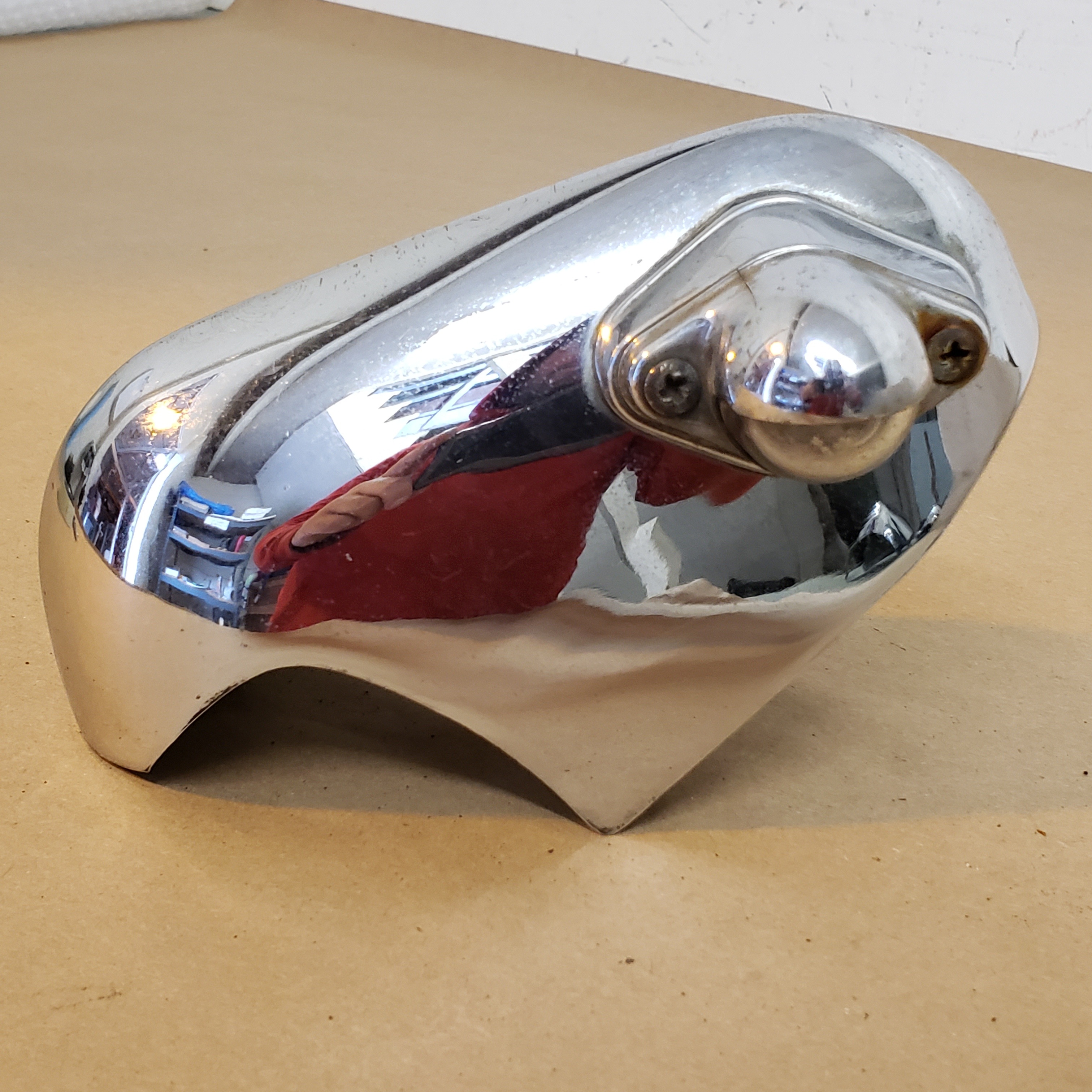 MG MGB 1962-1970 Original Left Rear Chrome Bumper Overrider LH OEM ...