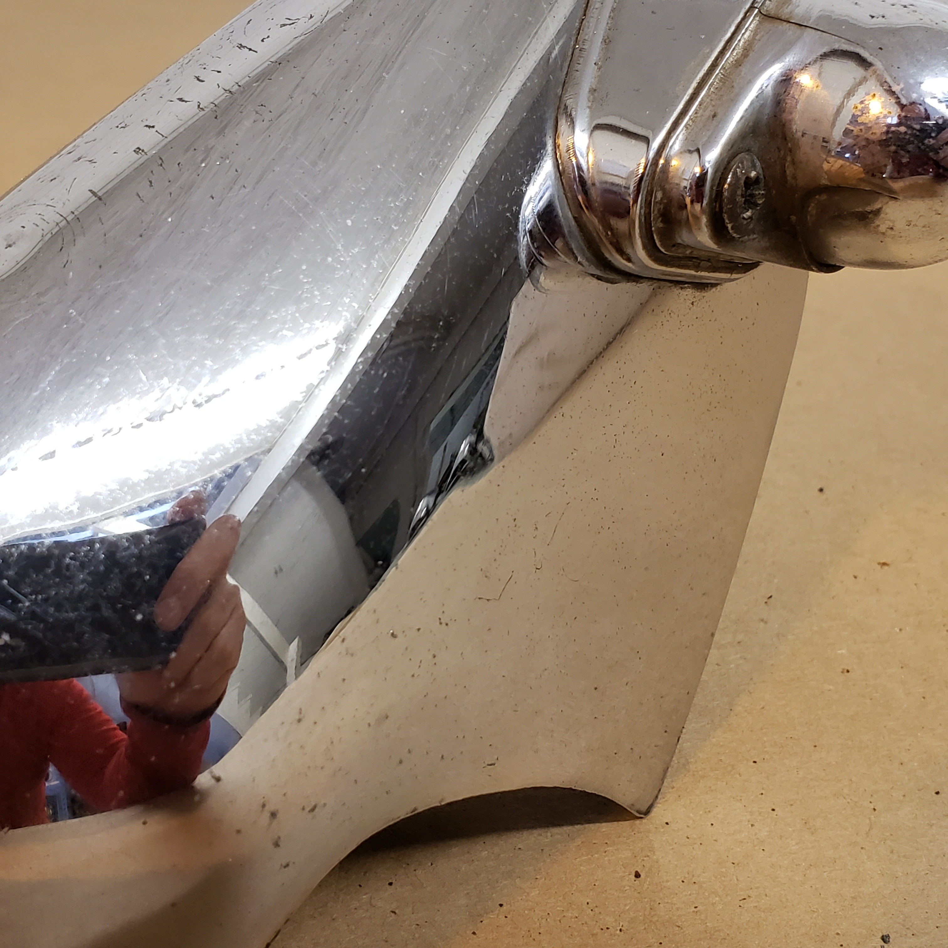 MG MGB 1962-1970 Original Left Rear Chrome Bumper Overrider LH OEM ...