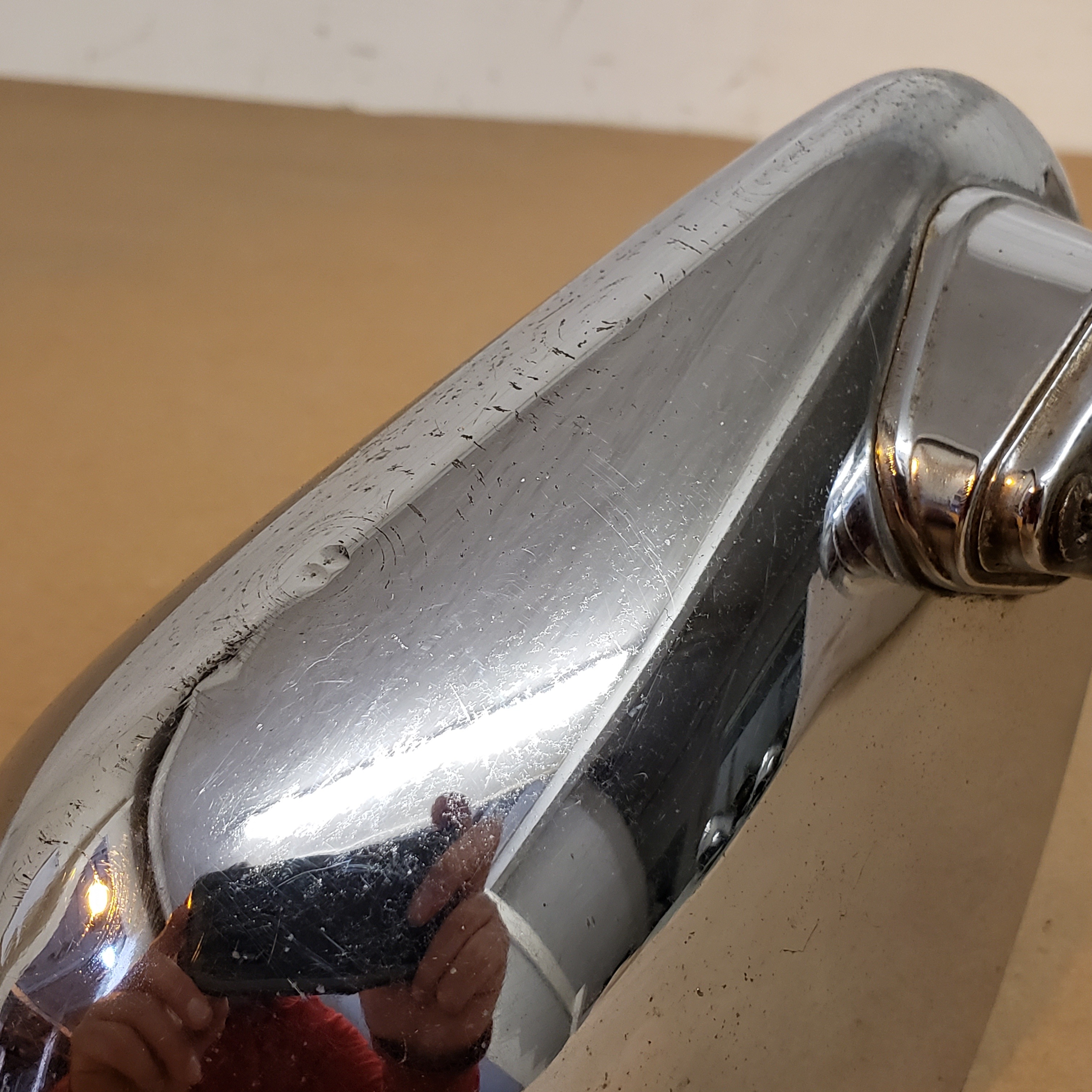 MG MGB 1962-1970 Original Left Rear Chrome Bumper Overrider LH OEM ...