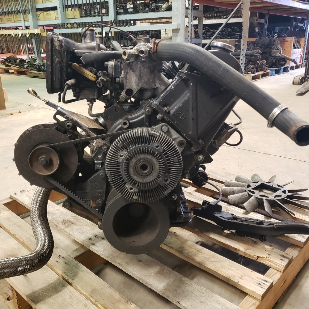 Triumph TR7 Original Complete Engine Motor Transmission 4-Speed RUNNING ...