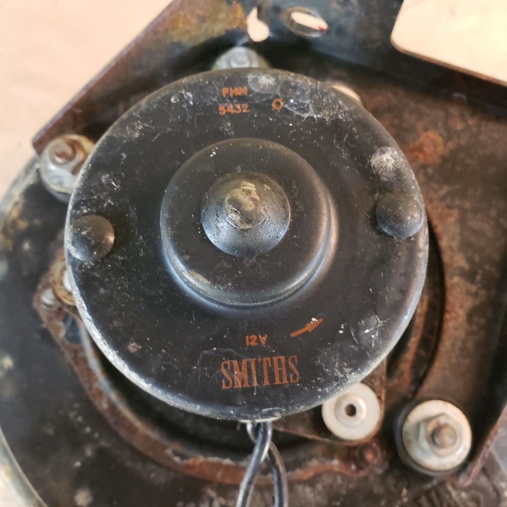 Sunbeam Alpine Original Heater Box Assembly with Fan and Motor Smiths ...