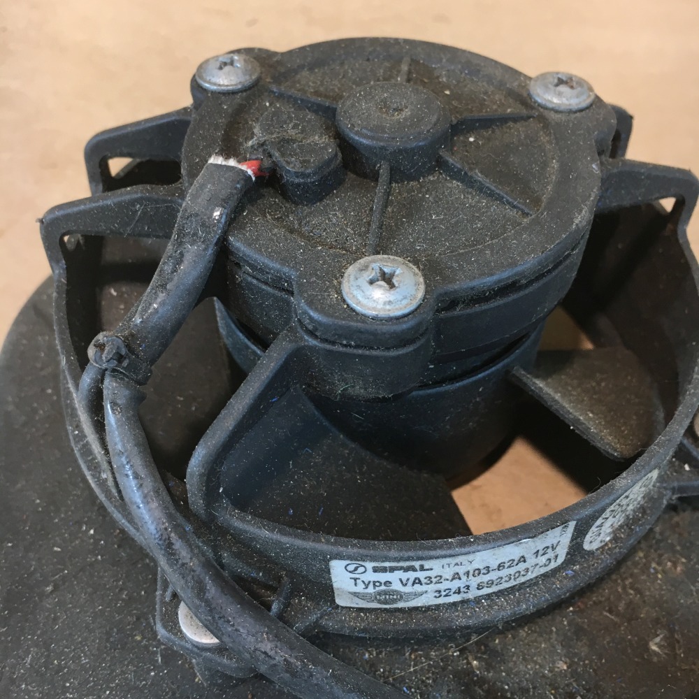 OEM BMW Mini Cooper R50 R53 Radiator Fan Motor 3241 6761038-01 Original ...