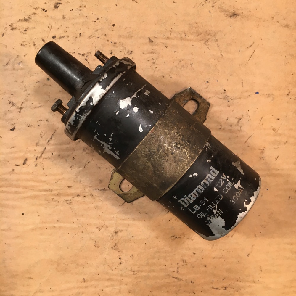 OEM Vintage Ignition Coil Diamond LB-81 12v 300A1 Beck Arnley - For ...